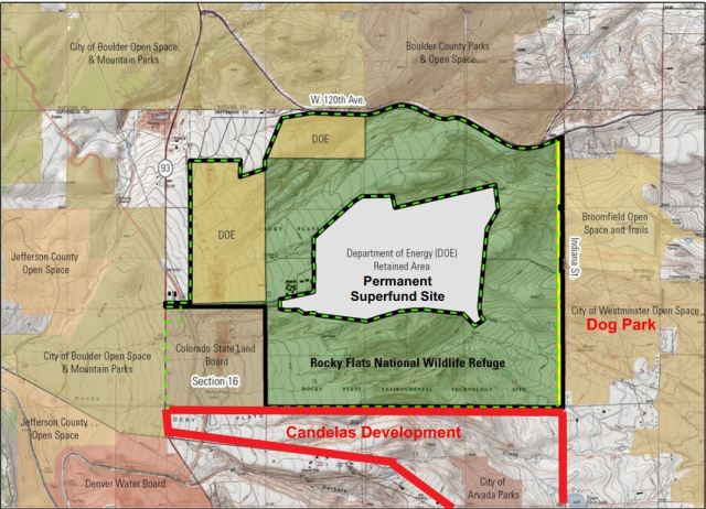 Mapa De Rocky Flats, Colorado File:Rocky Flats Plant Aerial View